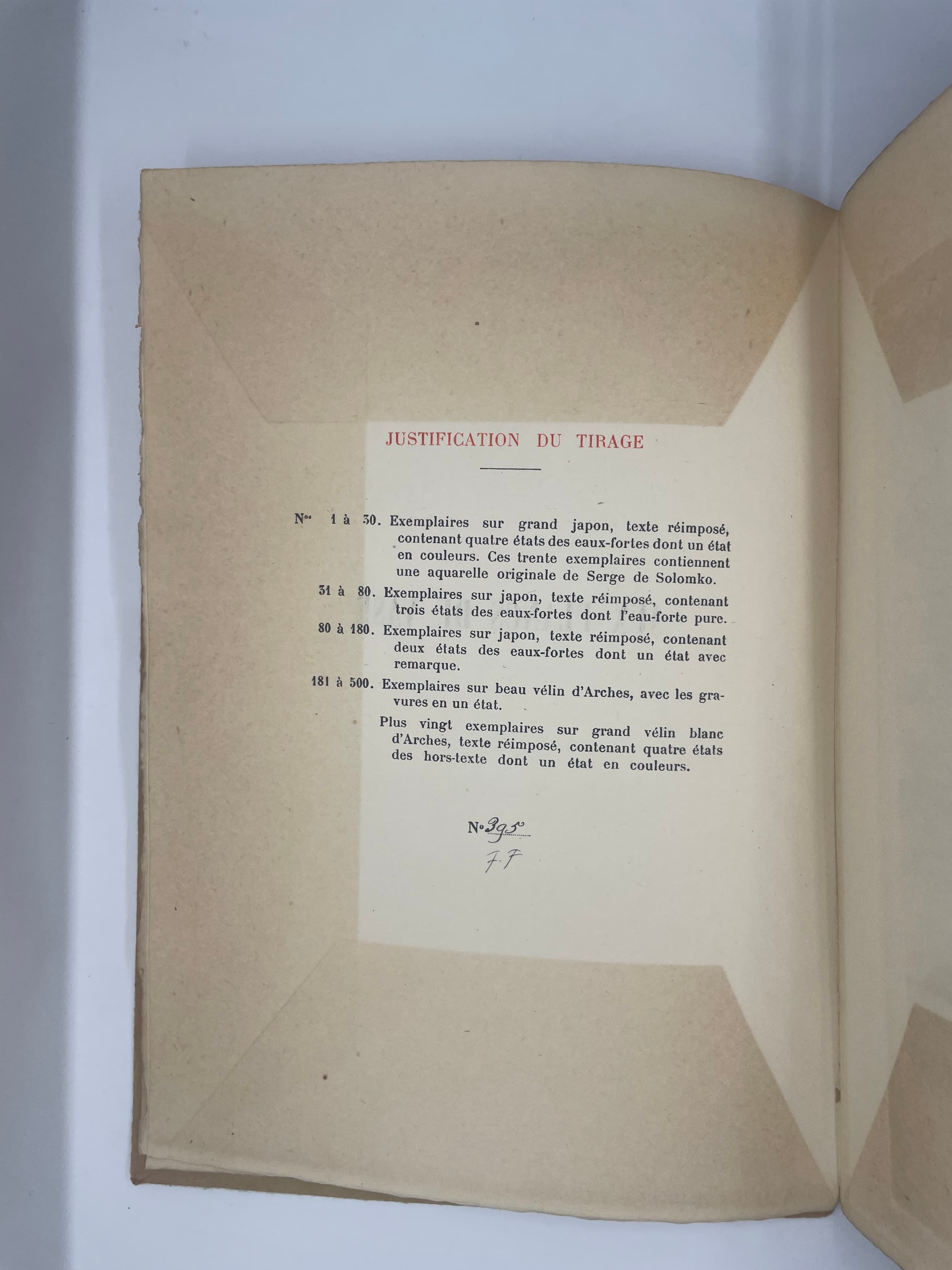 SERGE de SOLOMKO (1867-1928) Samain A. Aux Flancs du Vase; 26 illustrations by S. Solomko, engr ...